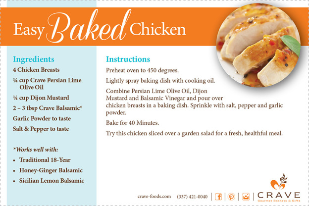Recipes - Crave Gift Baskets
