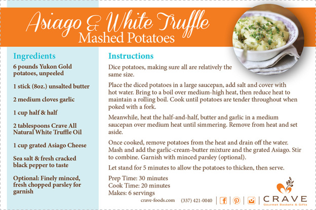 Recipes - Crave Gift Baskets